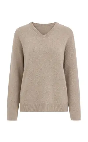 DL1961 V-neck Long Sleeve Cashmere Knit Top