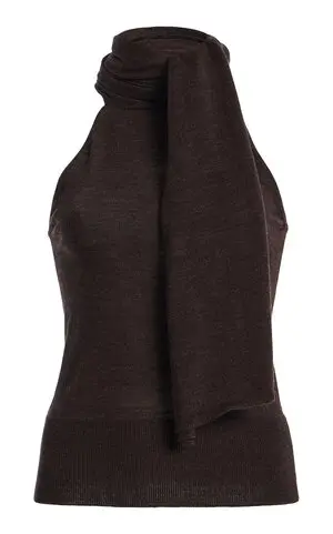 DL1961 Bow Tie Merino Wool Knit Top