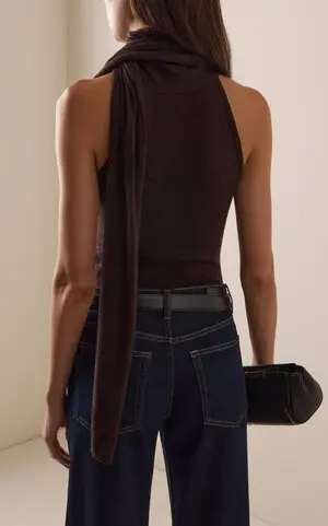 DL1961 Bow Tie Merino Wool Knit Top