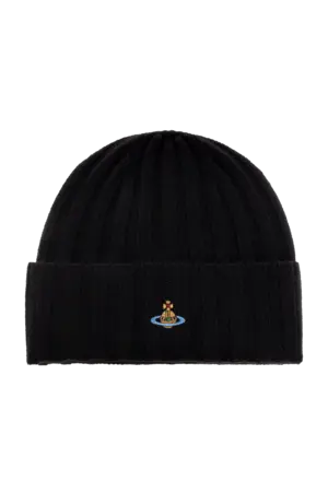 VIVIENNE WESTWOOD Cashmere Hat ‘classic - Black