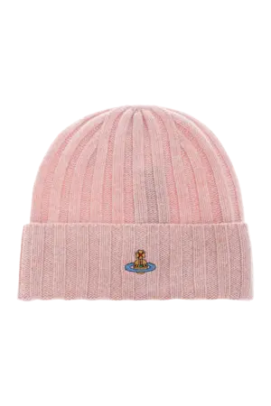 VIVIENNE WESTWOOD Cashmere Hat ‘classic - Pink