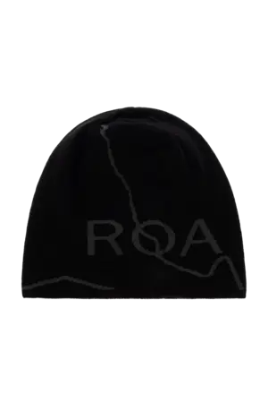 ROA Cap With Logo Black
