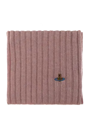VIVIENNE WESTWOOD Cashmere Scarf ‘classic - Pink