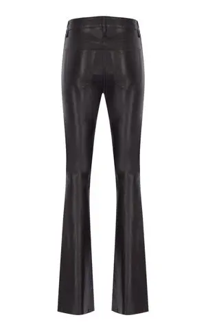 Zeynep Arçay Straight-cut Stretch Leather Pants