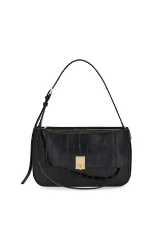 FERRAGAMO Cara Eel Skin Shoulder Bag