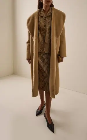 Zeynep Arçay Vintage Shearling Coat