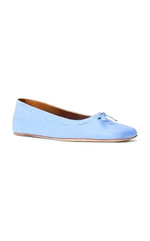 Staud Milo Leather Ballet Flats
