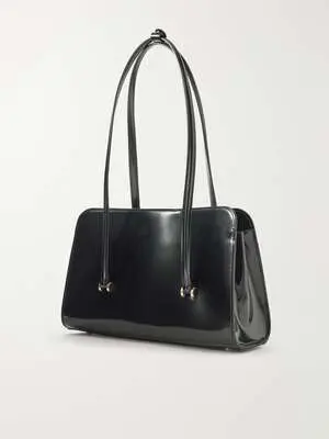 KALLMEYER Magazine Patent-leather Shoulder Bag - Black
