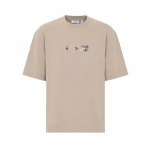 Off-White Spices Arrow Skate T-shirt - Cream