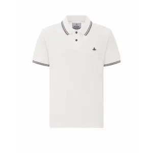 VIVIENNE WESTWOOD Orb Logo Classic Polo - White