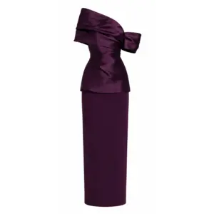 Solace London Lucine Maxi Dress - Purple