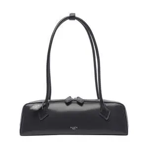 Alaïa Medium Teckel Shoulder Bag - Black