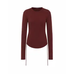 ANN DEMEULEMEESTER Dot Sweater - Red