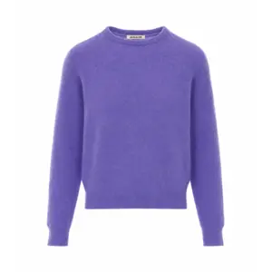 Auralee Baby Suri Alpaca Sweater - Purple
