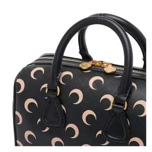 MARINE SERRE Moon Canvas Strike Handbag