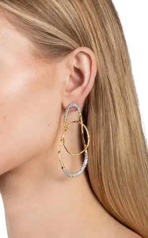 Alexis Bittar Solanales 14k -plated Crystal Earrings