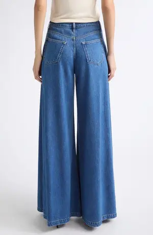L'AGENCE Chayse High Waist Super Wide Leg Jeans