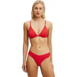 Cotton:on Body Bestee Plunge Bra Cheeky Cherry