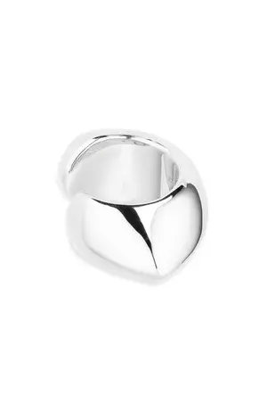Bottega Veneta Sterling Silver Ear Cuff