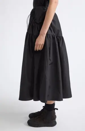 Cecilie Bahnsen Filly Recycled Faille Midi Skirt