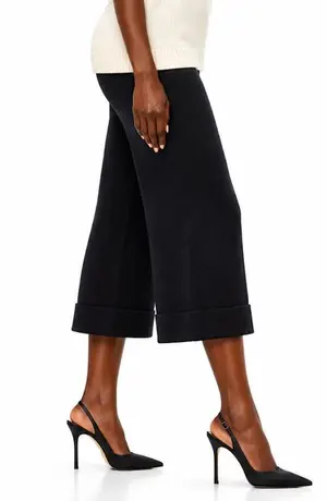 DAI MODA Wide Cuff Sweater Pants