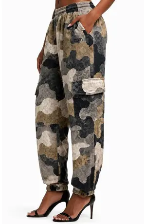 DAI MODA Camo Cargo Joggers