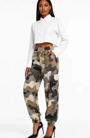 DAI MODA Camo Cargo Joggers