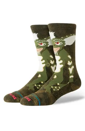 Stance Gremlins Crew Socks - Dark Green