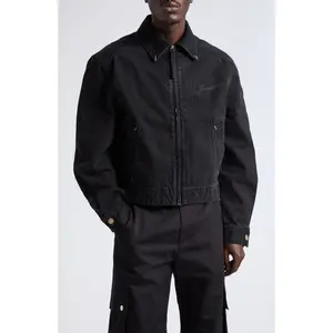 Jacquemus La Veste De-nimes Canevas Jacket - Black