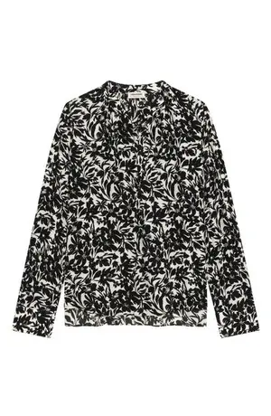 Zadig&Voltaire Tink Floral Print Top