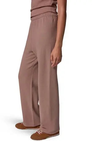 Donna Karan New York French Terry Straight Leg Pants