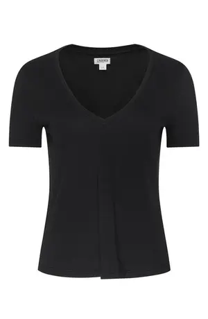 L'Agence Brianna Relaxed T-shirt - Black