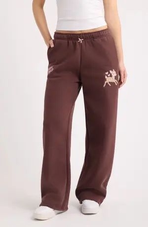HAPPY CAMP3R Fawn Love Sweatpants - Espresso
