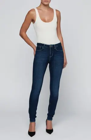 L'Agence Marguerite High Waist Ankle Skinny Jeans - Vancouver