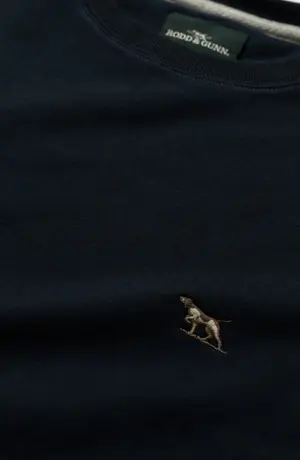 Rodd & Gunn Otago Crewneck Sweatshirt - Eclipse