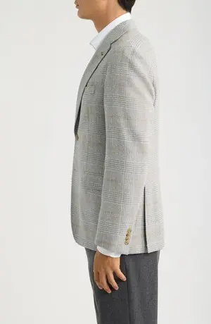 JACK VICTOR Midland Check Wool & Cashmere Sport Coat