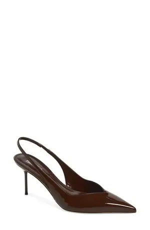 Paris Texas Lidia Slingback Pump - Ebano