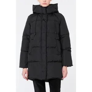Max Mara Newbembo Quilted Down Coat - Black