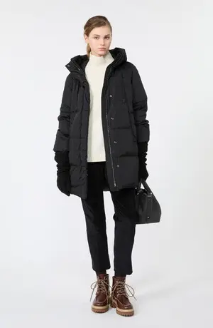 Max Mara Newbembo Quilted Down Coat