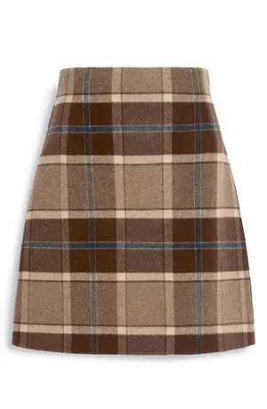 Max Mara Wool A-line Skirt