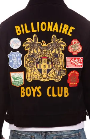 BILLIONAIRE BOYS CLUB Bb Aggie Logo Patch Cotton Corduroy Jacket