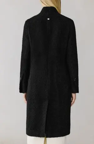 Soia & Kyo Diane Wool Blend Coat - Black