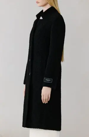 Soia & Kyo Diane Wool Blend Coat - Black
