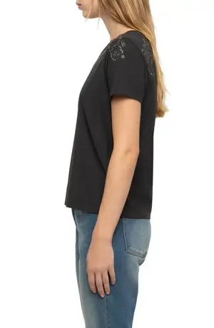 Zadig&Voltaire Alys Rhinestone Tee