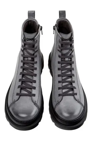 Camper Brutus Leather Lace-up Boot