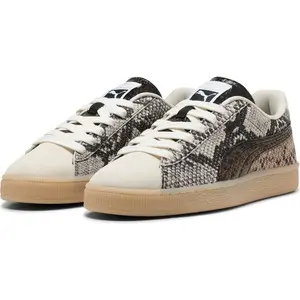 PUMA Suede Snake Sneaker - White