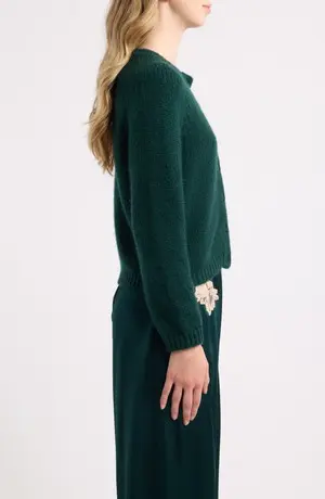 DÔEN Darcy Cardigan - Scarab