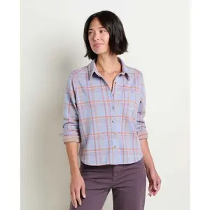 TOAD & CO Shadowbrook Long Sleeve Shirt - Rain Pattern