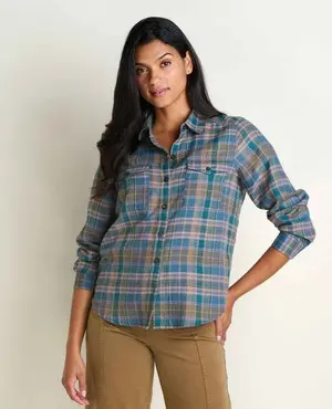 TOAD & CO Re-form Long Sleeve Shirt - Twilight Pattern