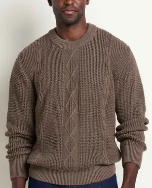 TOAD & CO Butte Crew Patterned Sweater